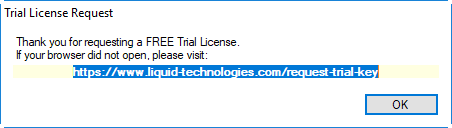 Requesting a Trial License